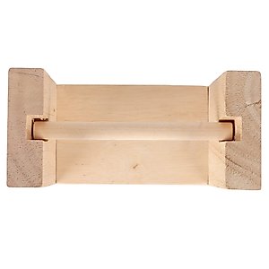 Shipenophy Crochet Yarn Holder, Solidwood Yarn Ball Holder Sturdy Durable Rotatable 5.1in Long Smoothing for Knitting