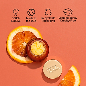 Poppy & Pout 100% Natural Lip Scrub, Exfoliating Lip Treatment, In Hand-filled Sustainable Glass Jars, Cruelty Free (Island Coconut)