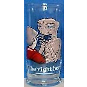 E T GLASS I'LL BE RIGHT HERE Collector Glass