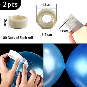 PartyWoo Balloon Garland Kit, Balloon Arch Kit Pack of Balloon Decorating Strip, Balloon Knotter, Wall Hooks, Balloon Ribbon for DIY Balloon Garland, DIY Balloon Arch