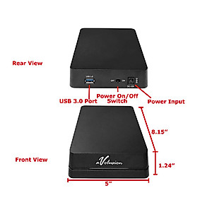 Avolusion HDDGear Pro 2TB (2000GB) 7200RPM 64MB Cache USB 3.0 External Gaming Hard Drive (for XBOX ONE X/S, Pre-Formatted) - 2 Year Warranty