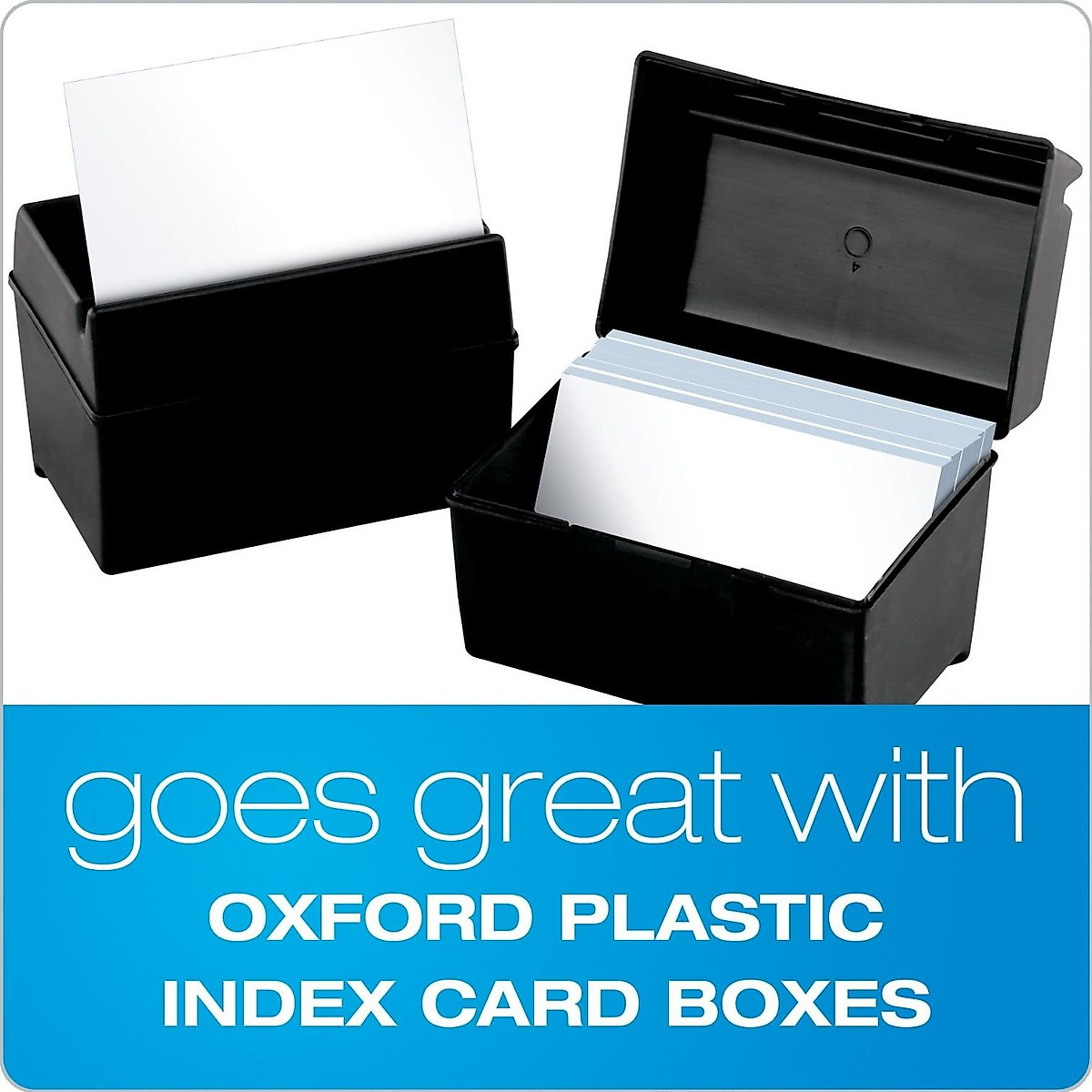 Oxford 31EE Ruled Index Cards, 3" x 5", White, 1,000 Cards (10 Packs of 100) (31)