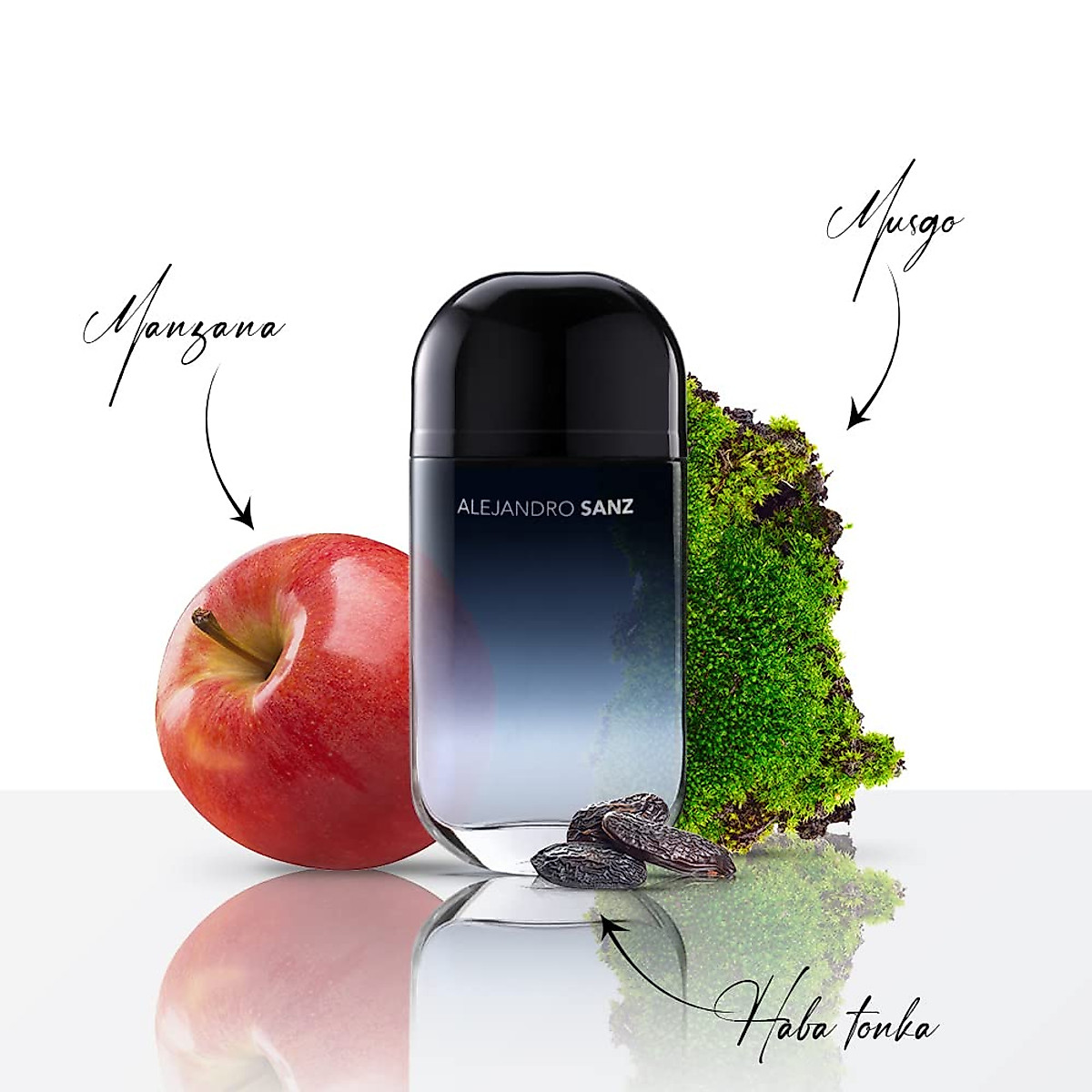 Alejandro Sanz, Mi Acorde, El, Fragrance, for Men, Eau de Toilette, EDT, 3.4oz, 100ml, Cologne, Spray, Blue, Black, Bottle, Made in Spain, by Tailored Perfumes