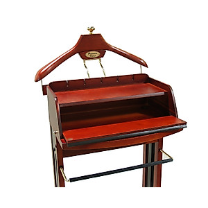 Proman Products Valet Stand, dark cherry (VL16201)