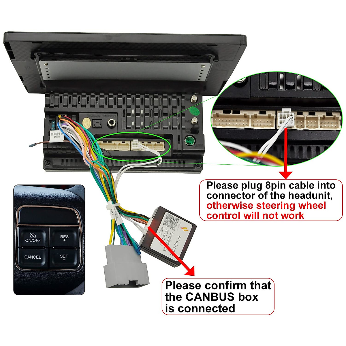 IYING 10 Inch Car Stereo Radio Wireless CarPlay Android Auto 4GB+64GB 8-Core 1280x720 Touch Screen Android 10 for Jeep Wrangler 2011-2014 AM/FM WiFi Bluetooth GPS Navigation in-Dash Car Multimedia