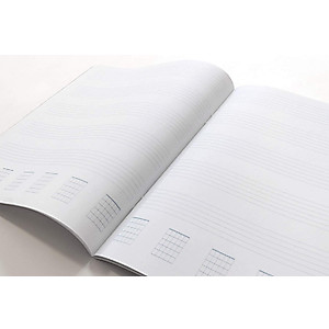 KOALA TOOLS | Guitar Tablature - Guitar Tab Notebook (1 Book) | 8.5" x 9.75" 60pp. - Blank Paper, Sheets for Music Chord Notation