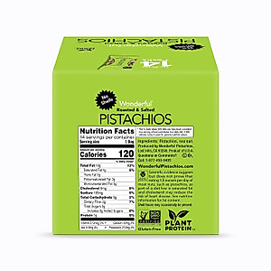 Wonderful Pistachios No Shells, Roasted & Salted Nuts, 0.75 Ounce Bag (Pack of 14), Protein Snacks, Vegan Snacks, On-the-Go, Easter Basket Essentials