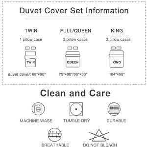 Homewish Mountain Duvet Cover for Boys,Girls Starry Sky Comforter Cover Full Size,Boho Galaxy Bedding Set Kids Teen Room Decor Bed Cover,Planet Bedclothes with Zipper