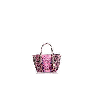 BRAHMIN Pink Cobra Ombre Melbourne Small Ashlee
