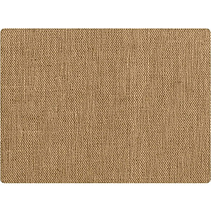 Bungalow Flooring Barbury Weave 9to5 Desk Chair Mat, 3' x 4', Made in USA, Stain-Resistant, Anti-Slip Rubber Backing, Khaki