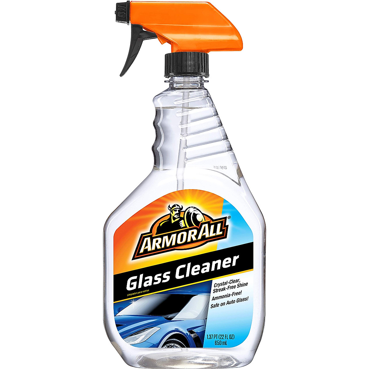 Auto Glass Cleaner by Armor All, Streak-Free Car Glass Cleaner Spray, 22 Fl Oz Each, 6 Pack