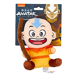 Buckle-Down Nickelodeon Dog Toy, Avatar The Last Airbender Avatar Aang Pet Toy, Plush