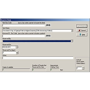 PrimaSoft Small Library Organizer Pro - Software for Small Libraries