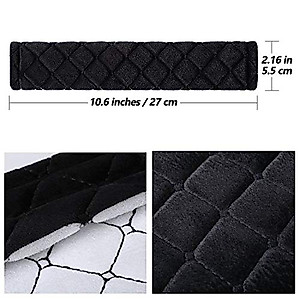 Onwon 5 Pcs Car Seat Belt Pads Universal Seat Belt Protector Soft Comfort Seat Belt Shoulder Strap Covers Harness Pads for Car and Bag Helps Protect Your Neck and Shoulder from The Seat Belt Rubbing