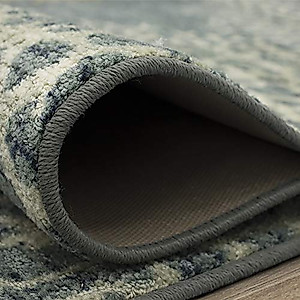 Mohawk Home Coral Reef Coastal Area Rug, 7'6"x10', Blue