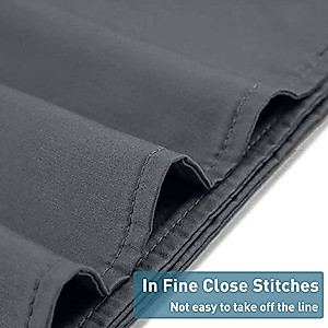 Weighted Idea Duvet Cover for Weighted Blanket 60'x80'' Queen Size (Comfortable and Breathable Fabric, Dark Grey)