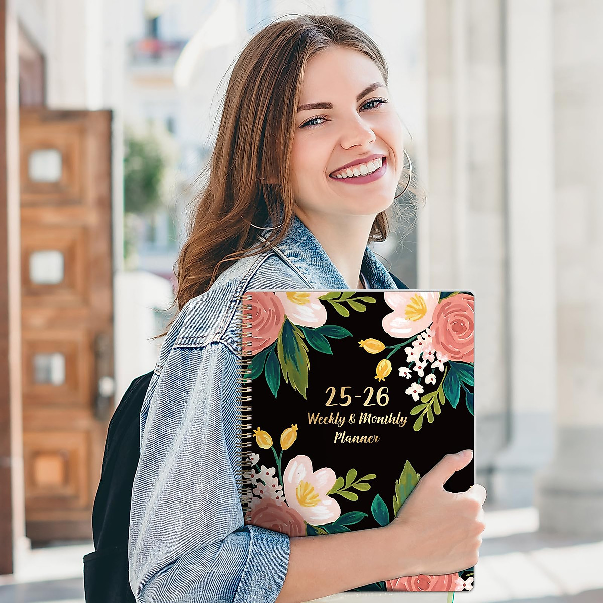 Monthly Planner 2023-2025 - Jul. 2023 - Jun. 2025, Monthly Calendar 2023-2025, 9" x 11", 2 Year Monthly Planner with Monthly Tabs, Flexible Cover,Twin-Wire Binding, Perfect Organizer