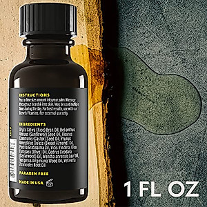 Beard Club - Beard Growth Oil - Grow A Thicker Fuller Beard, Fill in Patches - Healthy Natural Castor, Coconut and Avocado Beard Growth Serum to Stimulate Thicker, Fuller, Healthier Facial Hair Growth