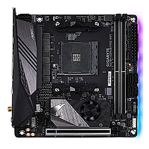 GIGABYTE X570 I AORUS Pro Wi-Fi (AMD Ryzen 3000/X570/Mini-Itx/PCIe4.0/DDR4/USB 3.1/Realtek ALC1220-Vb/DisplayPort 1.4/2xHDMI 2.0B/RGB Fusion 2.0/Gaming Motherboard)