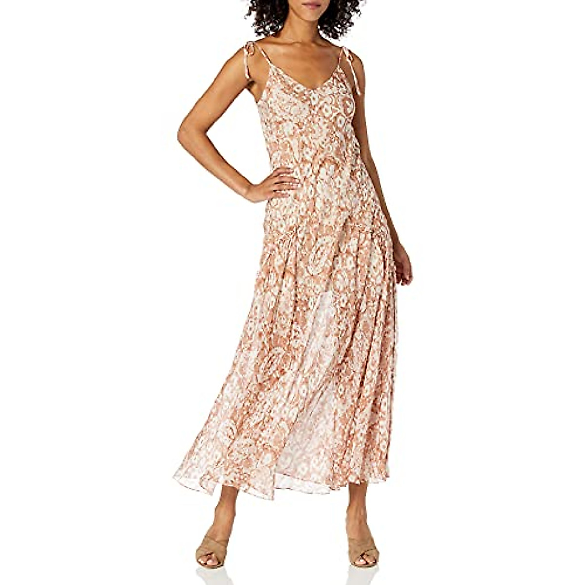 Joie Womens womens Ravee Dress, Brushed Clay, X-Small US