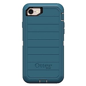 OtterBox Defender Series Rugged Case for iPhone SE 3rd Gen (2022), 2nd (2020), iPhone 8/ 7 (NOT Plus) Case Only/No Holster - Bulk Packaging - Big Sur - with Microbial Defense