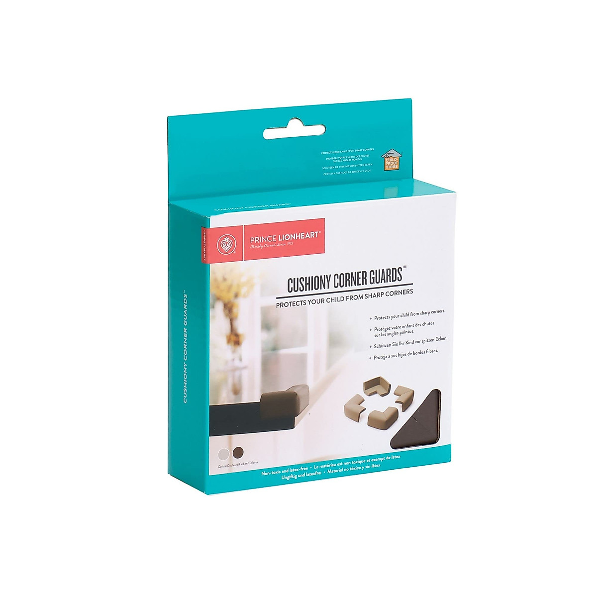 Prince Lionheart Corner Guards, Chocolate Brown