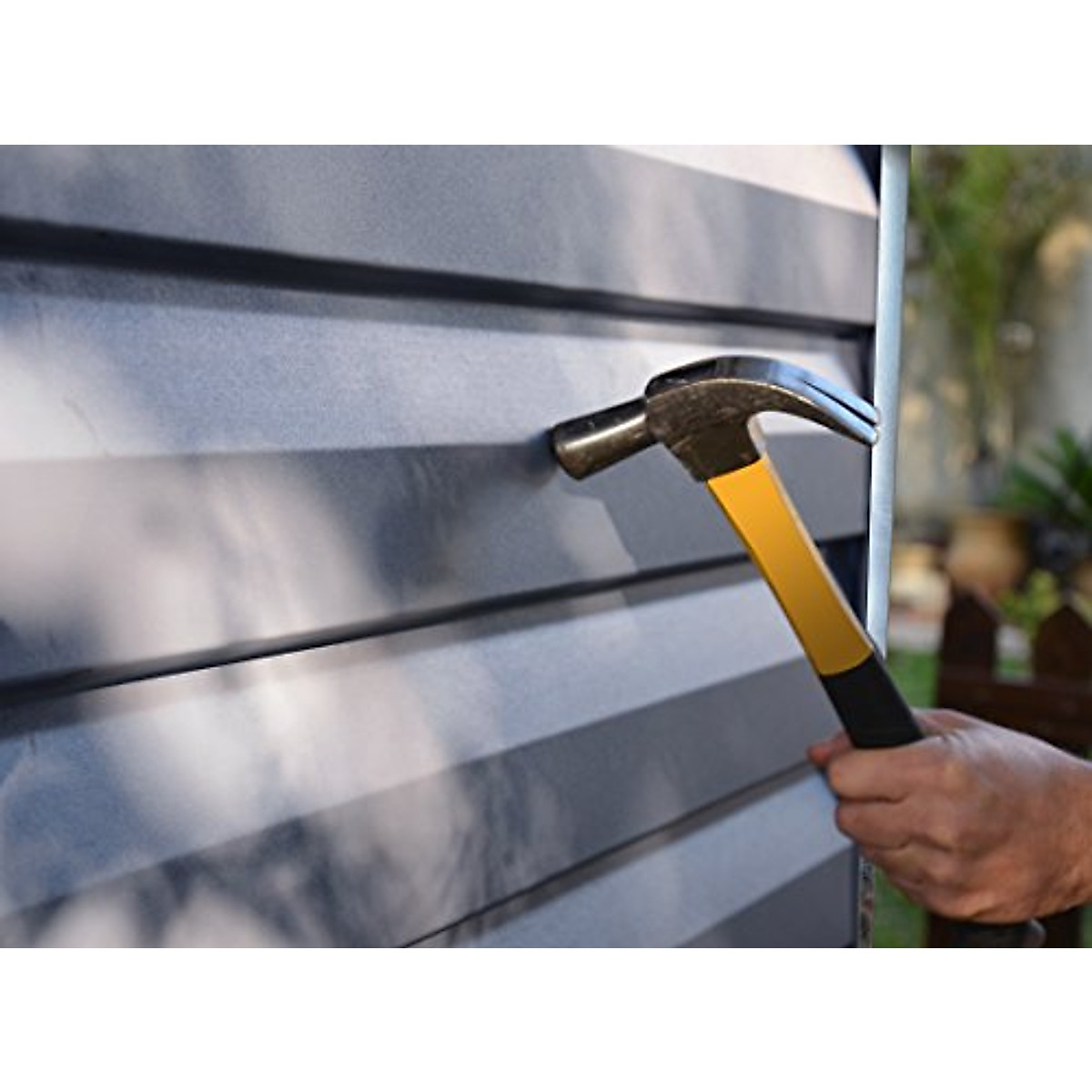 Palram - Canopia SkyLight 6' x 5' Storage Shed - Gray