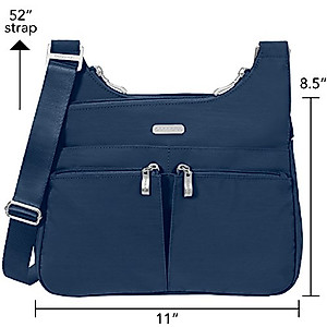 Baggallini womens Crossbody RFID Cross Body Handbag, Pacific, One Size US