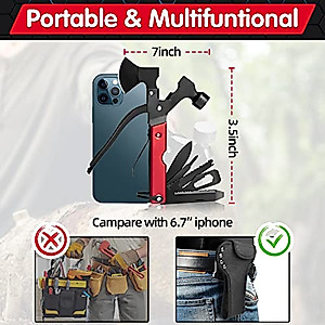 Multitool 2 PCS Set, Includes Hammer Multitool & Hatchet Multitool