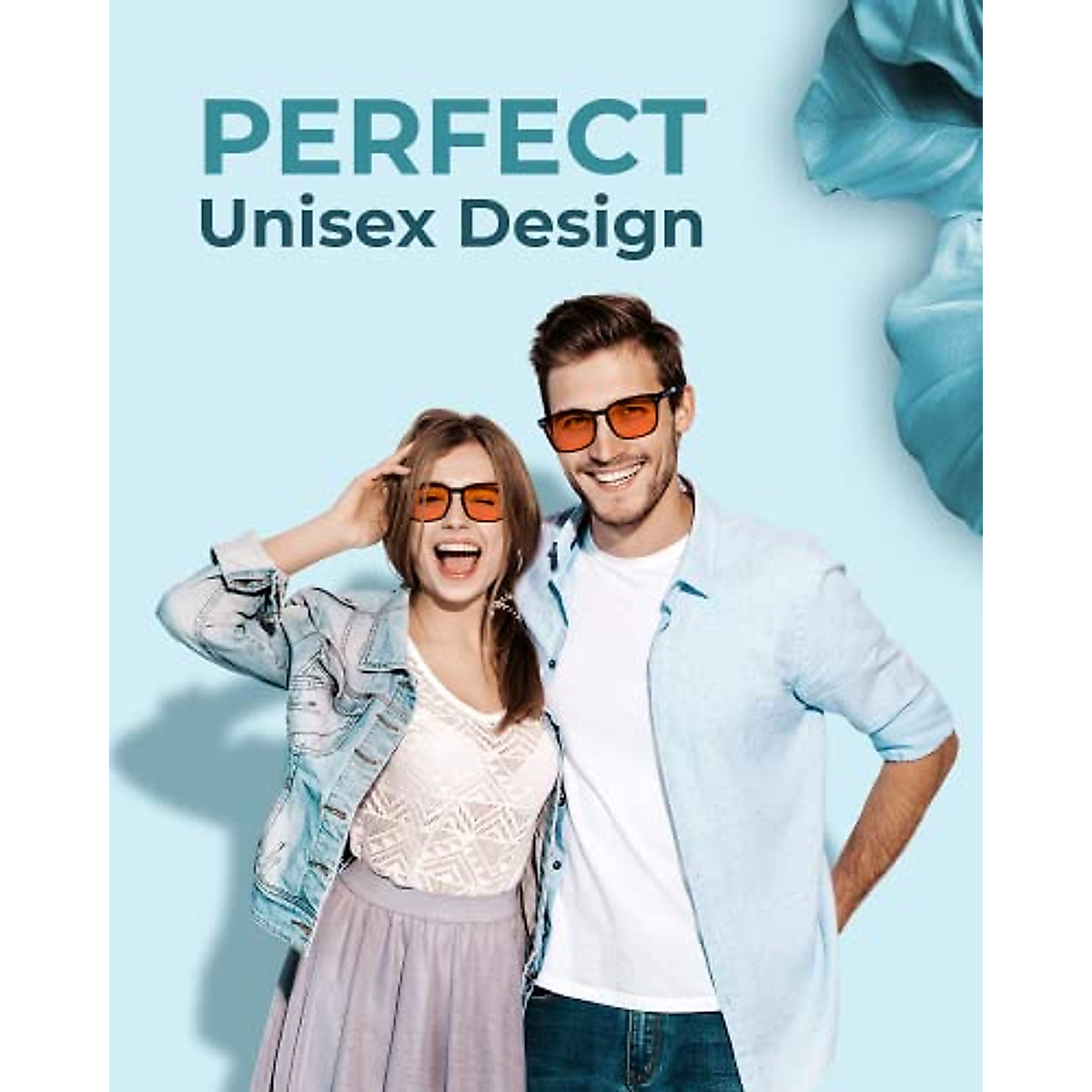 99.9% Blue Light Glasses - Computer Glasses - eSports Gaming Glasses Special Anti-Glare & Anti-Fatigue Filters Help You Sleep Better, Stop Eye Strain, Headaches & Migraines to Look, Feel & Live Better