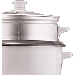 Steamer Attachment Included, Non-Stick Coated Inner Pot, Automatic Keep Warm