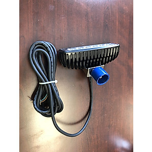 Boat Lights US Spreader Light with 3/4" PVC Attachment, Black