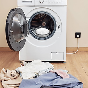 2 Pcs Premium Bra Lingerie Wash Bags, Durable Fine Mesh Laundry Bags Underwear Brassiere Washing Bags with Reinforced Zipper and Hanging Loop 6 x 7 Inches