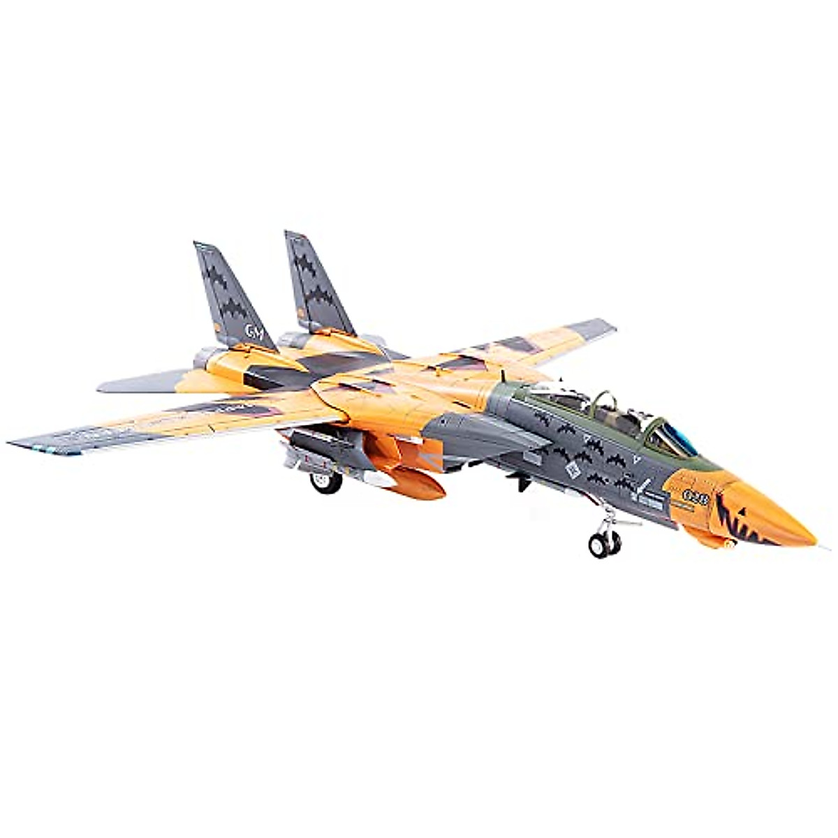 Grumman F-14D Tomcat Fighter Plane Ace Combat Pumpkin Face 1/72 Diecast Model by JC Wings JCW-72-F14-011