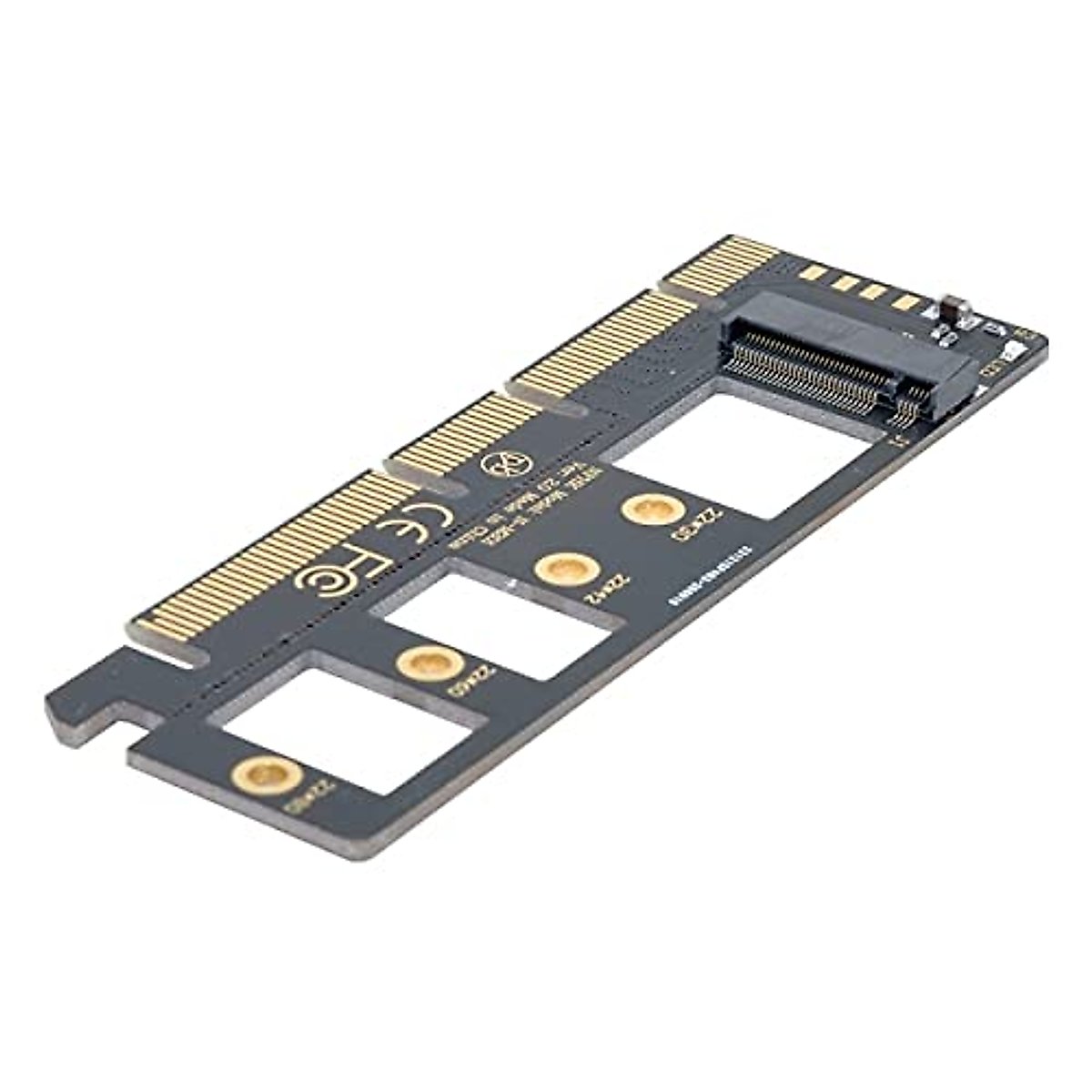 NFHK NGFF M-Key NVME M.2 SSD to PCI-E Express 3.0 16x X4 Adapter Without Bracket