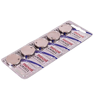 CR2032 Maxell LITHIUM 5 BATTERIES