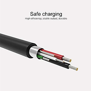 Austuo Charger Compatible with Huawei Watch GT/GT2/GT 2e/GT Classic/GT Sport, Honor Watch Magic/Magic 2/Dream/GS Pro-USB Black Charging Cable