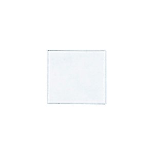 MUHWA Fused Quartz Microscope Coverslip for high-end microscopy applications to reduce signal loss, 25mm x 25mm x 1mm