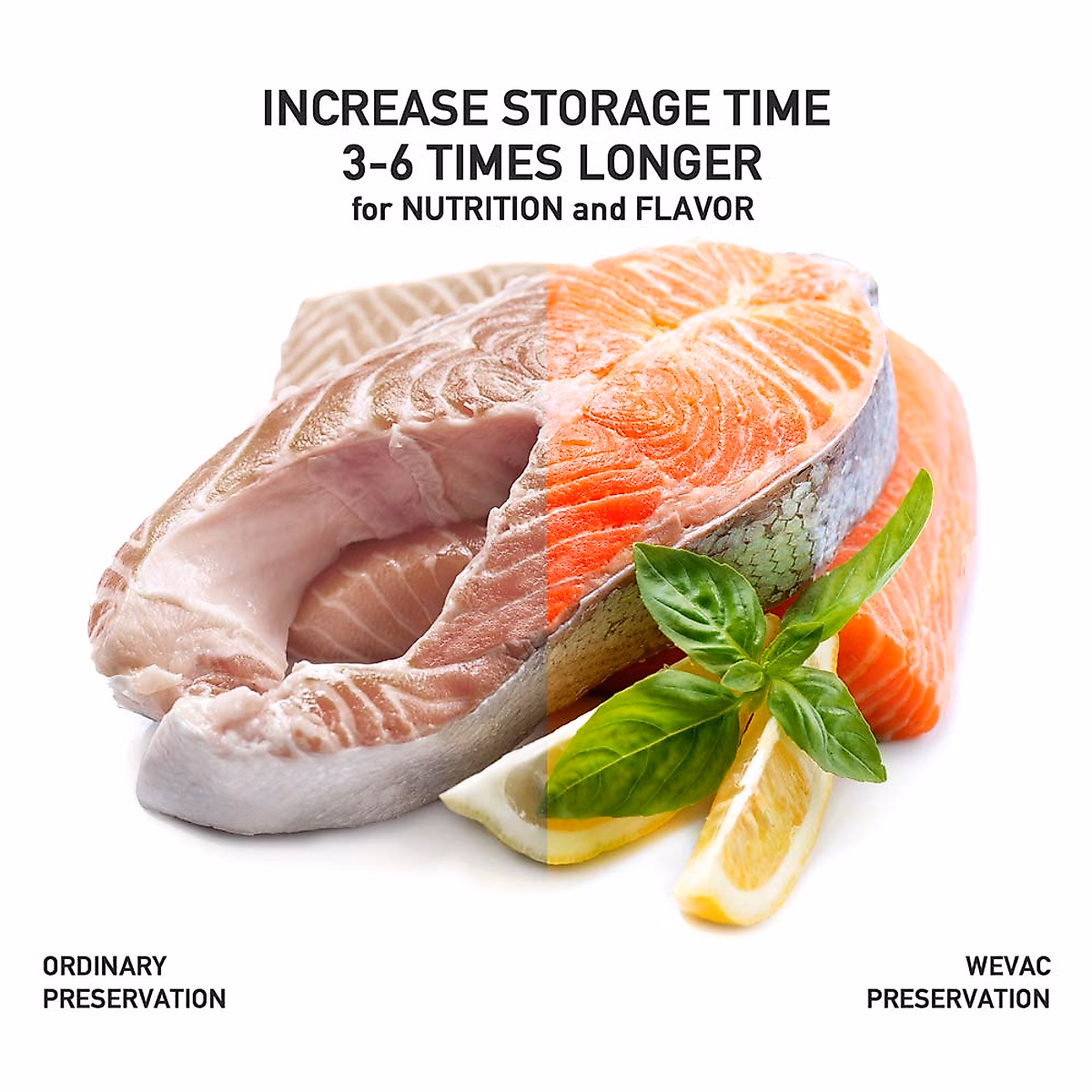 Wevac Vacuum Sealer Bags 8x50 Rolls 2 pack for Food Saver, Seal a Meal, Weston. Commercial Grade, BPA Free, Heavy Duty, Great for vac storage, Meal Prep or Sous Vide