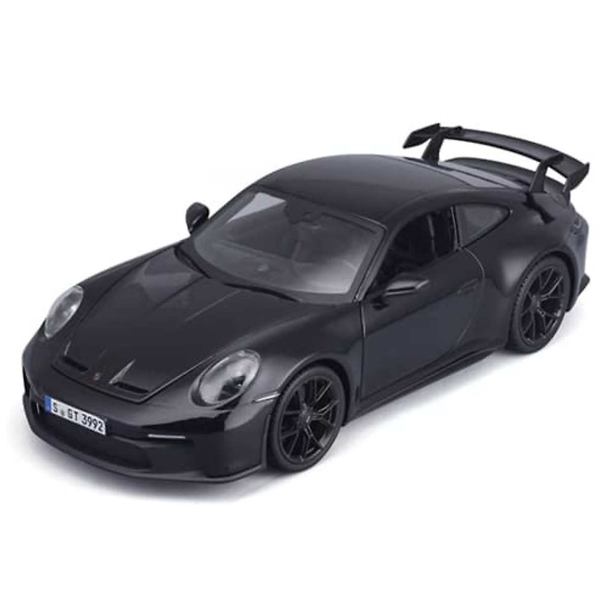 Maisto - 1/18 Scale Model Compatible with Porsche 911 GT3 2022 Die-Cast Scale Model Replica Miniature (Black)