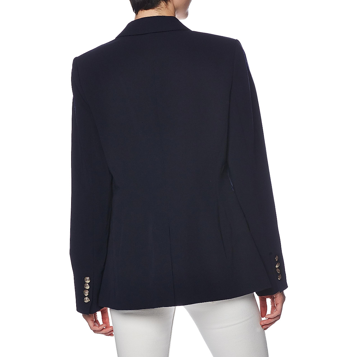 Tommy Hilfiger Women's Blazer – Business Jacket with Flattering Fit and Single-Button Closure, Deep Midnight, 16