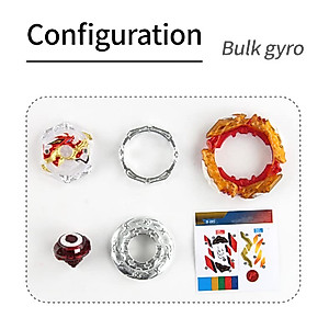 B-205 Burst Spriggan +1 Piece Sparking Launcher bey Battling Burst Gyros Tops Set Burst quadrive BayBlades pro Series for Boys Kids Birthday Party Idea Gift
