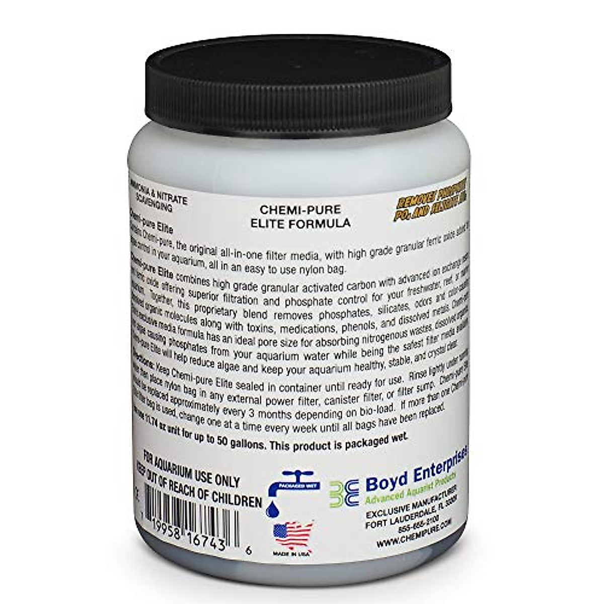 Boyd Enterprises ABE16743 Chemipure Elite for Aquarium, 11.74-Ounce