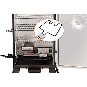 AJinTeby Universal Electric Smoker and Grill Heating Element with Adjustable Thermostat Cord Controller for Masterbuilt Smokers & Turkey Fryers, 1500 Watts Higher Heat