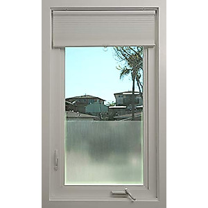 Con-Tact Brand Creative Clear Covering, Versatile and Self-Adhesive Shelf Liner, Ideal Privacy Film, Protective Clear Vinyl, 18'' x 16', Glossy