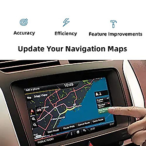 Latest 2022 A13 SD Navigation Map Card, US and Canada Synchronized Navigation System Map Update, Ford/Lincoln A13 SD Navigation Card, Latest US and Canada Maps|GM5T-19H449-AG