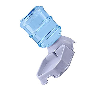 balacoo 2pcs Container for Food Automatic Gravity Fountain Dispenser L Waters Multi-use Dish Dispensing Puppy Bowls Drinking Cat Feeders Waterer Tool Bowl Puppies Dog Self Small Large