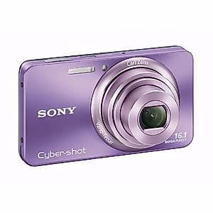 Sony Cyber-Shot DSC-W570 16.1 MP Digital Still Camera with Carl Zeiss Vario-Tessar 5x Wide-Angle Optical Zoom Lens and 2.7-inch LCD (Violet)