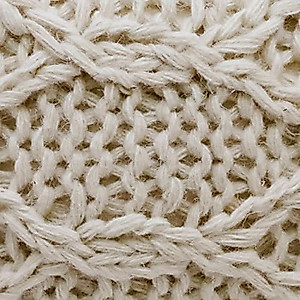 Christopher Knight Home McCardell Pouf, Cream