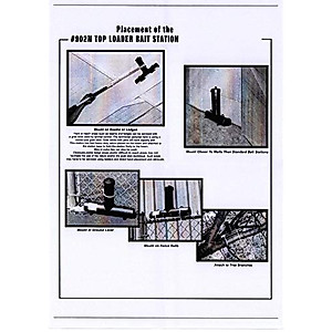 Pack of 2, Top Loader Bait Station for Mice & Rats